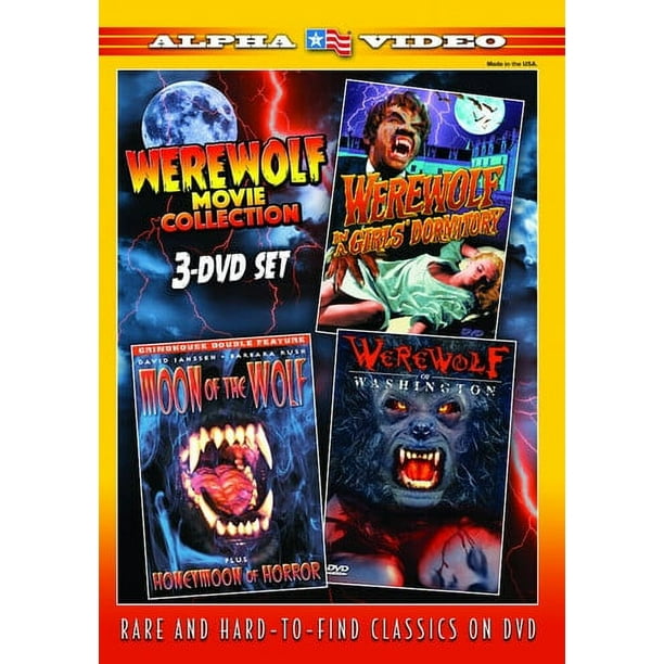 Werewolf Movie Collection (DVD), Alpha Video, Horror - Walmart Business Supplies