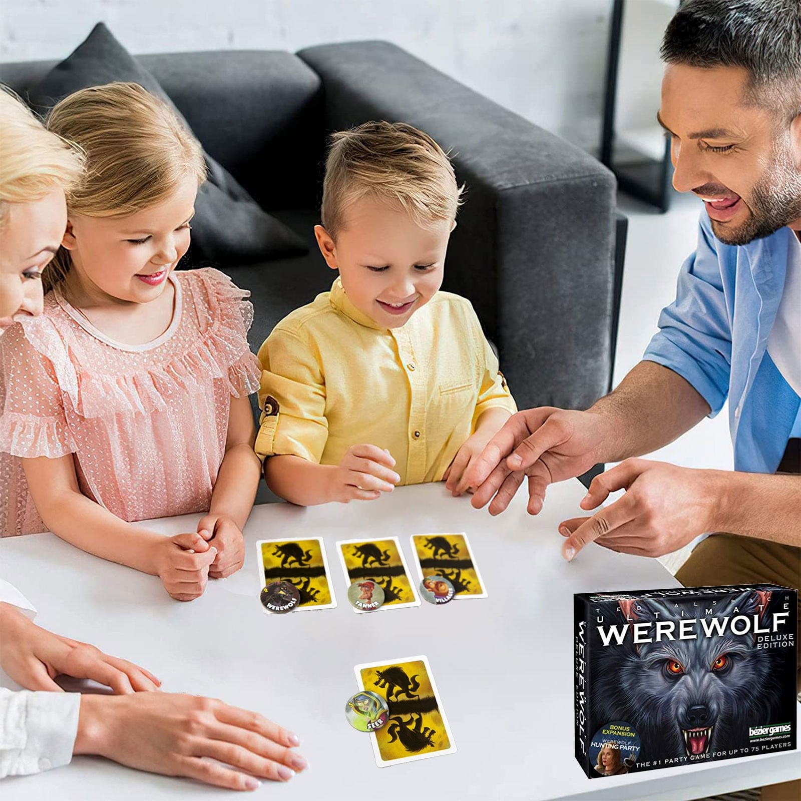 Werewolf Mystery Card Game Board Game With Multiple Roles A Thrilling ...