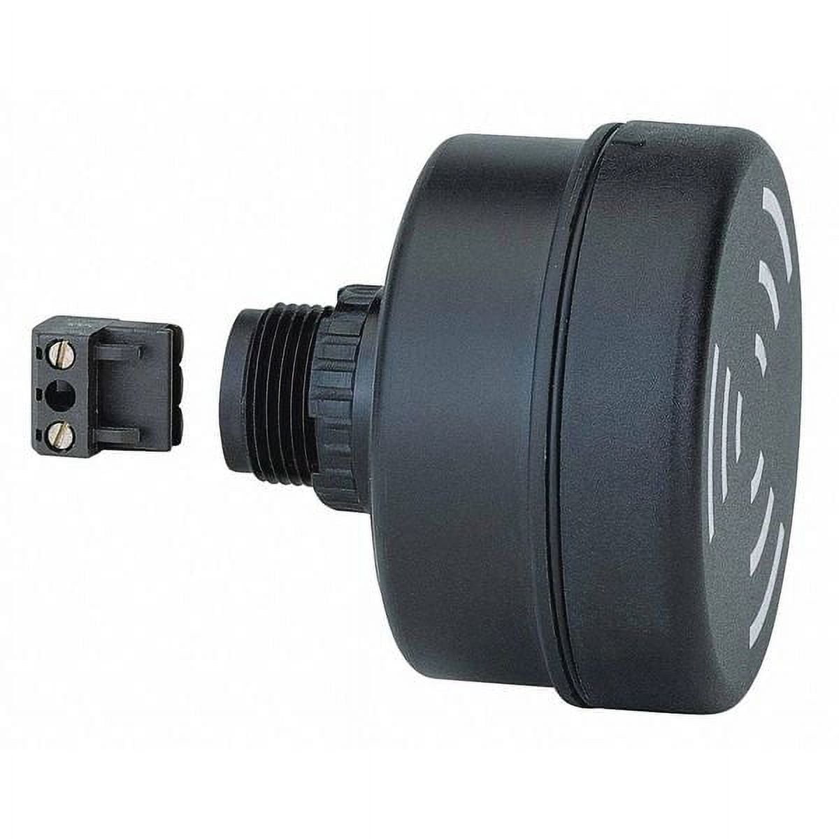 Werma Warning Sounder Light,Black,2-53/64" dia 11000075 - Walmart.com