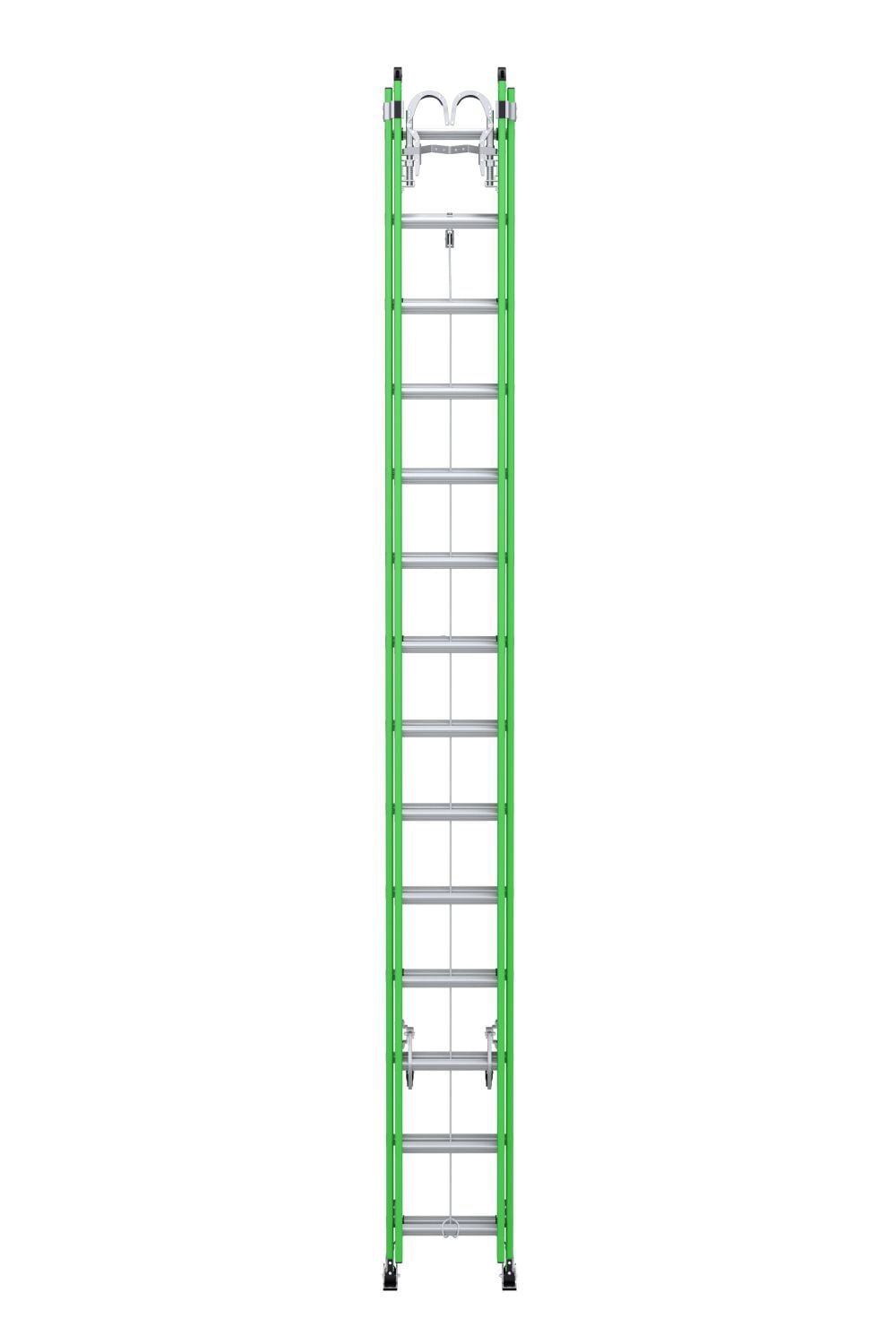 Werner Aero Aero Extension Ladder 28' Iaa Fg Box Rail/tri Rung Strand ...