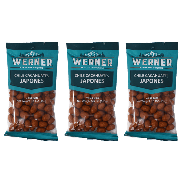 Werner Gourmet Cacahuates Japones con Chile (Japanese Spicy Peanuts) 5. ...
