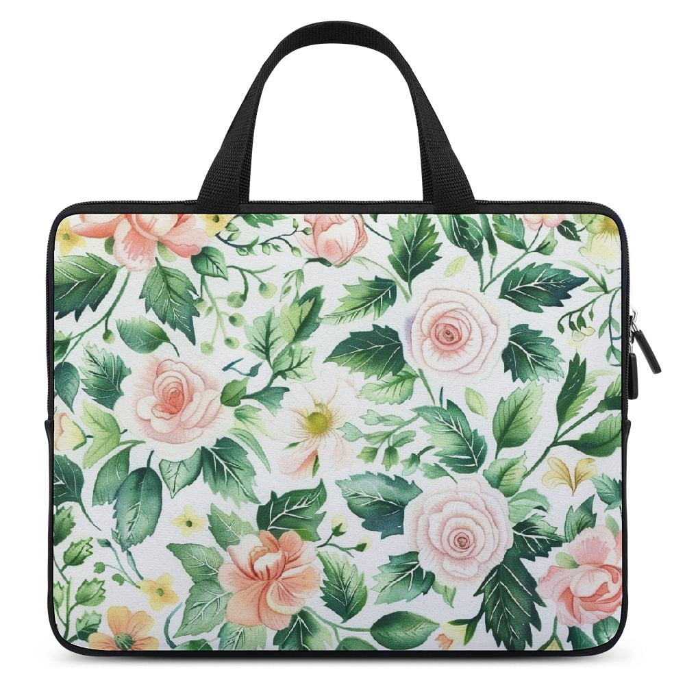 Werpe Flowers Leaves Annabel Kidston Laptop Bag Diving Fabric Tablet ...