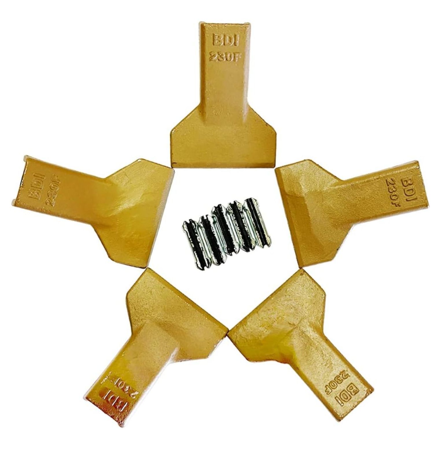 Werqueid 5 Pack 230F Heavy Flare BDI Tooth Company Bucket Teeth + 23FP ...