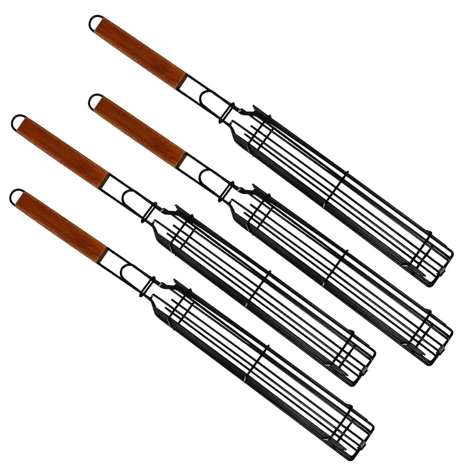 Werqueid 8660 Nonstick Grilling Kabob Baskets, Set of 4 - Walmart.com