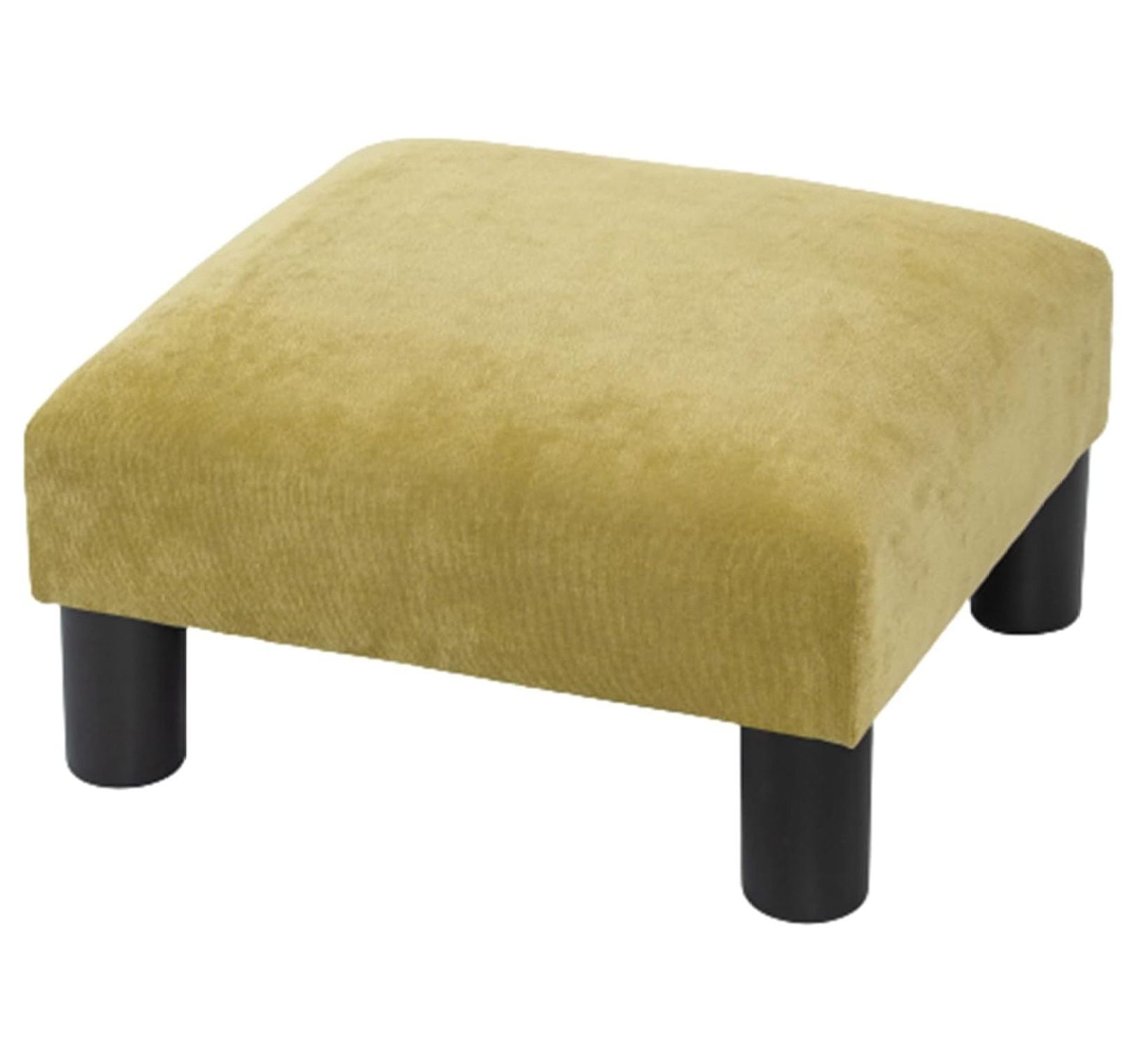 Werqueid Small Footstool Ottoman, Square Footrest Stool with Non-Skid ...