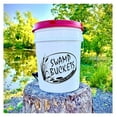 Werqueid Swamp Bucket with Black or Red Lid (Lid Color Will Vary ...