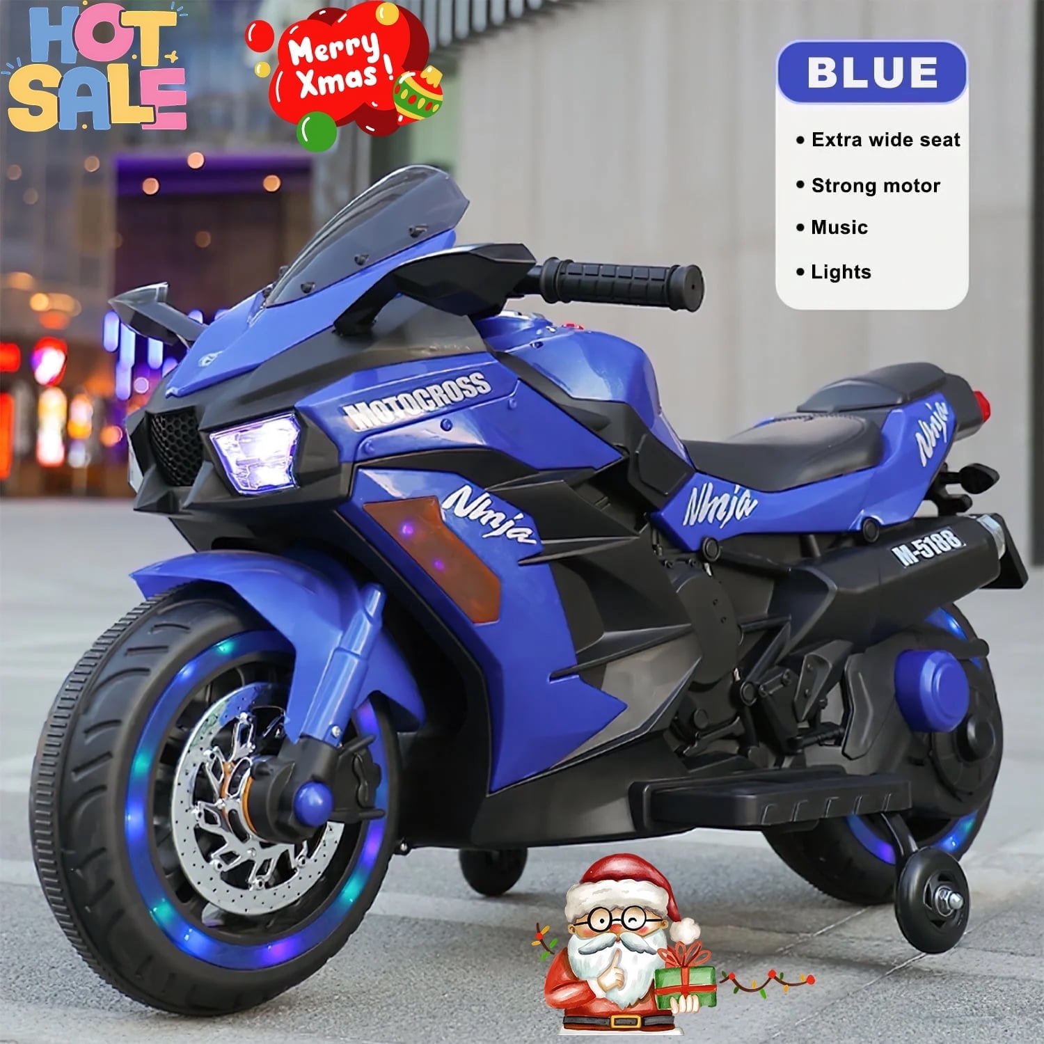 Werseon Kids Motorcycle for Montessori Outdoor Play - Walmart Business ...