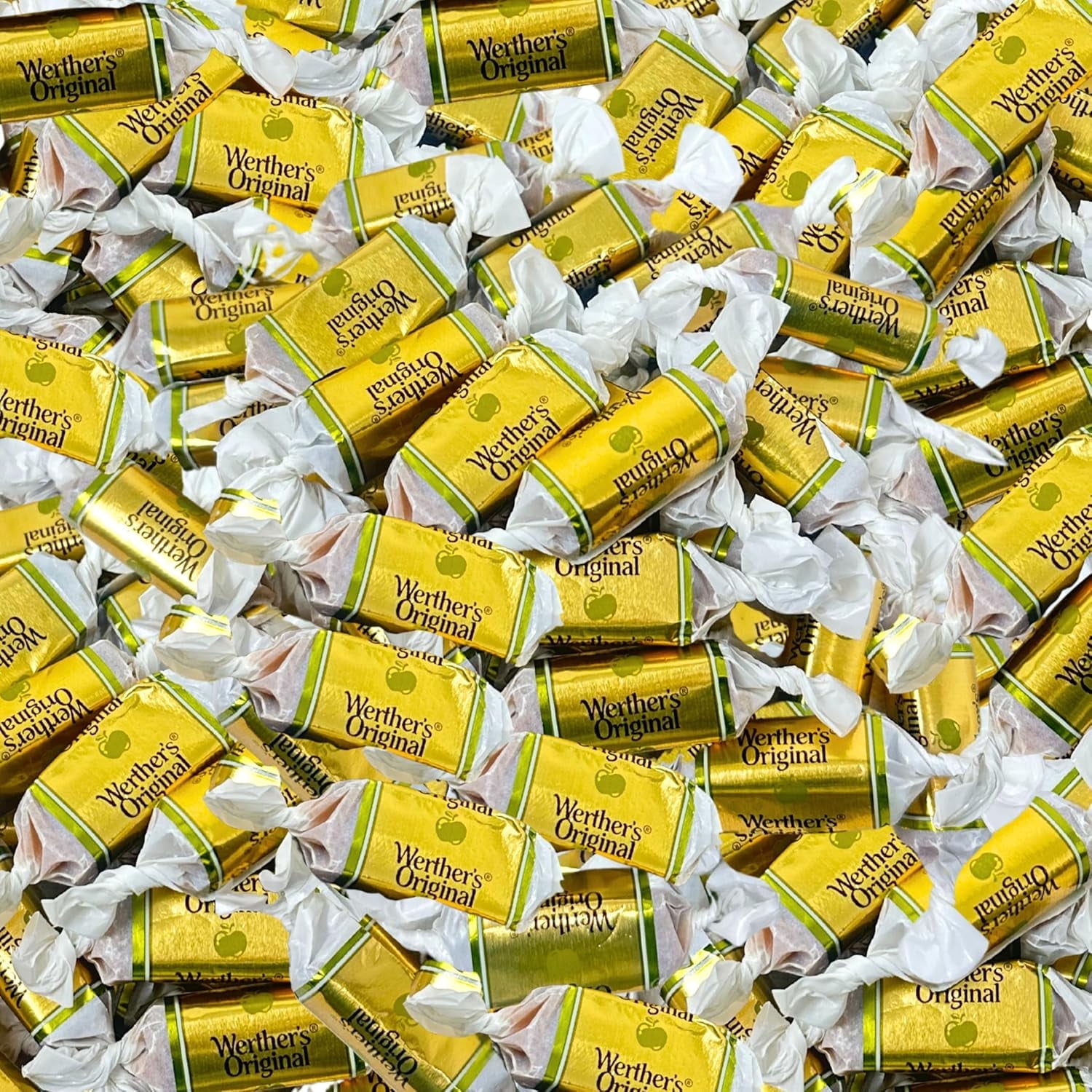 Werther’s Original Caramel Apple Soft Caramels, 1.5 lb Bulk Bag ...