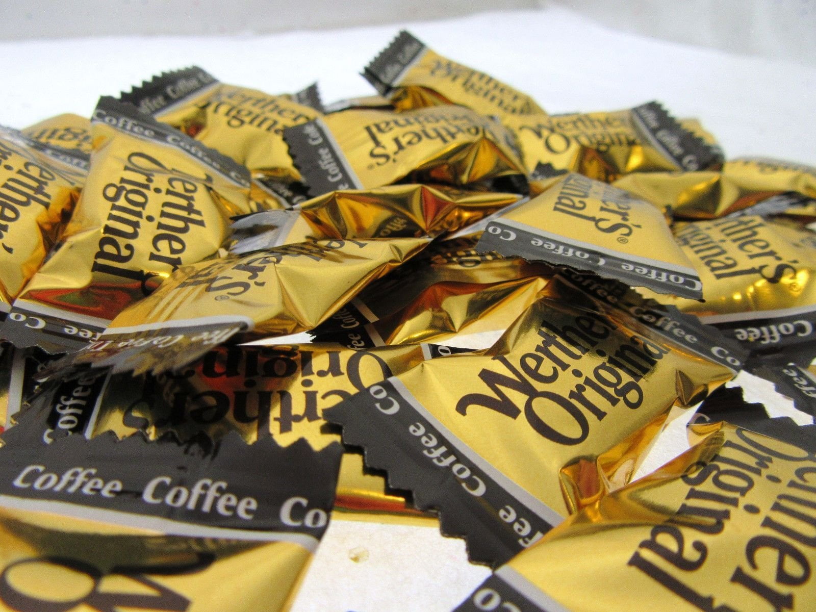 Werther's Original Caramel Coffee Hard Candies 16oz Candy One Pound 1lb ...