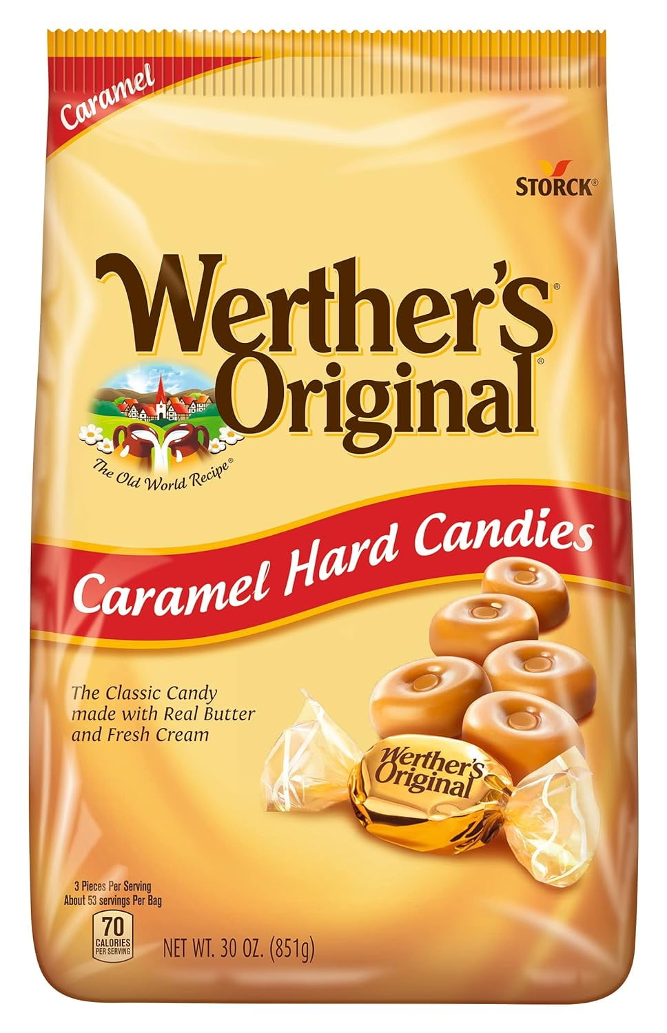Werther's Original Caramel Hard Candies, 30oz - Walmart.com