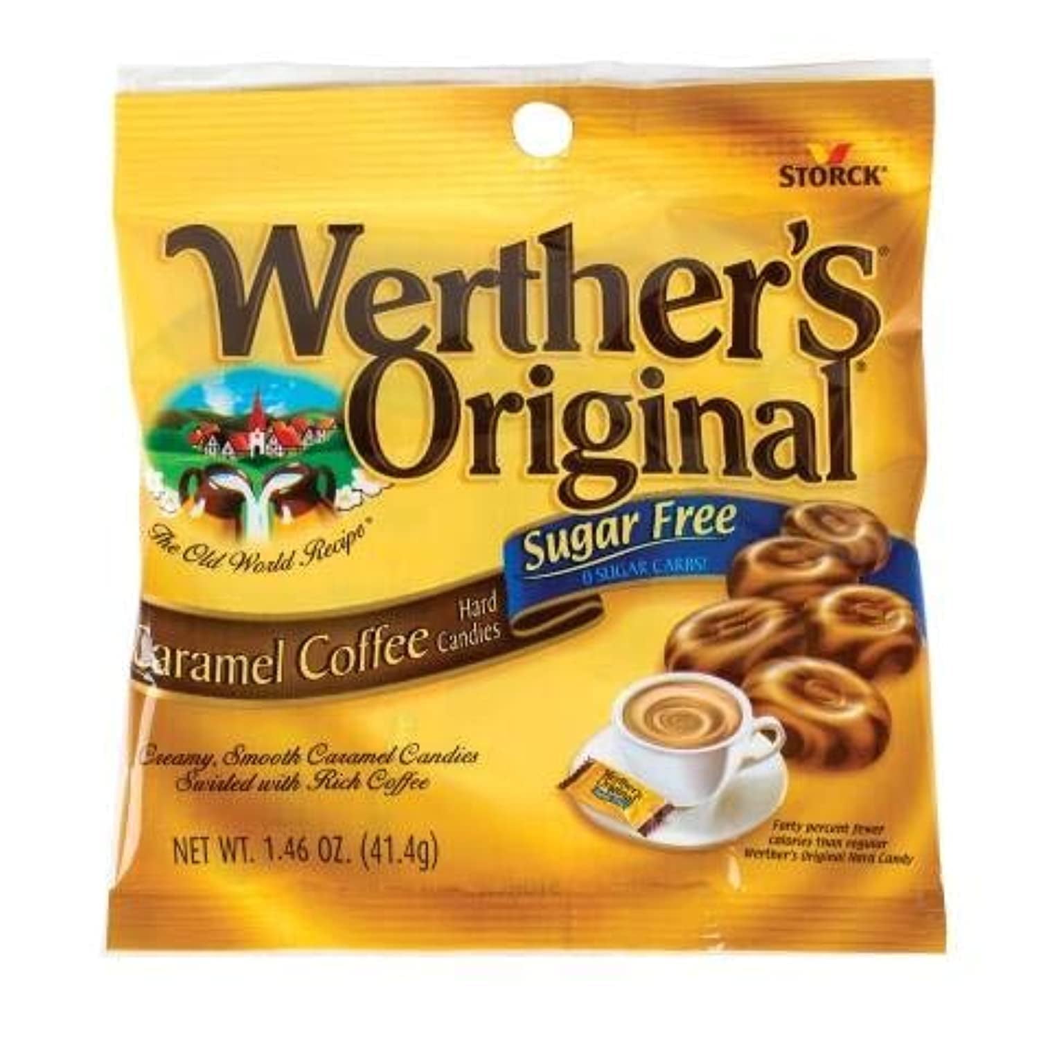Werther's Original - Coffee Caramel - Sugar Free Hard Candies - Walmart.com