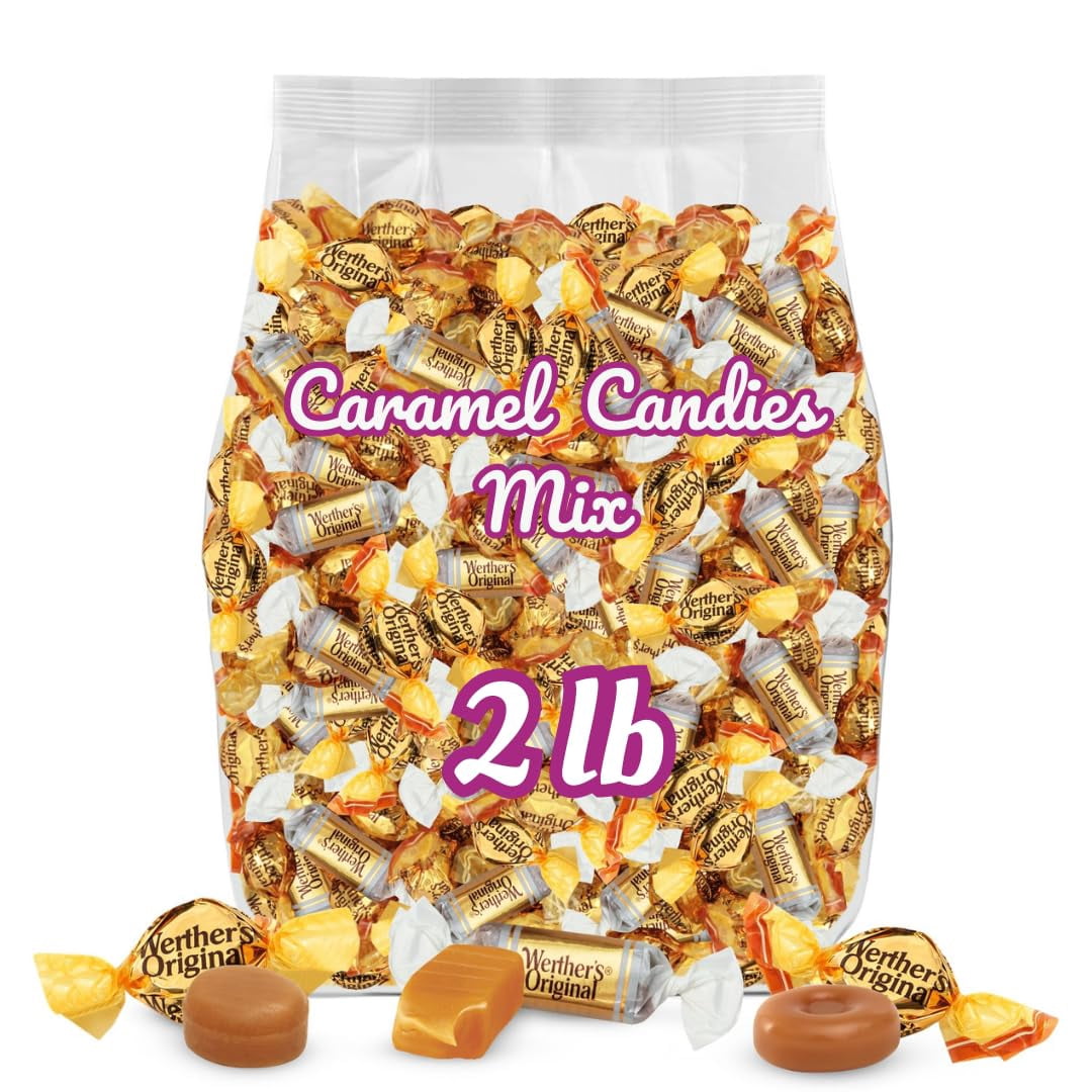 Butterscotch Hard Candy Werther's Original Individually Wrapped Harvest ...