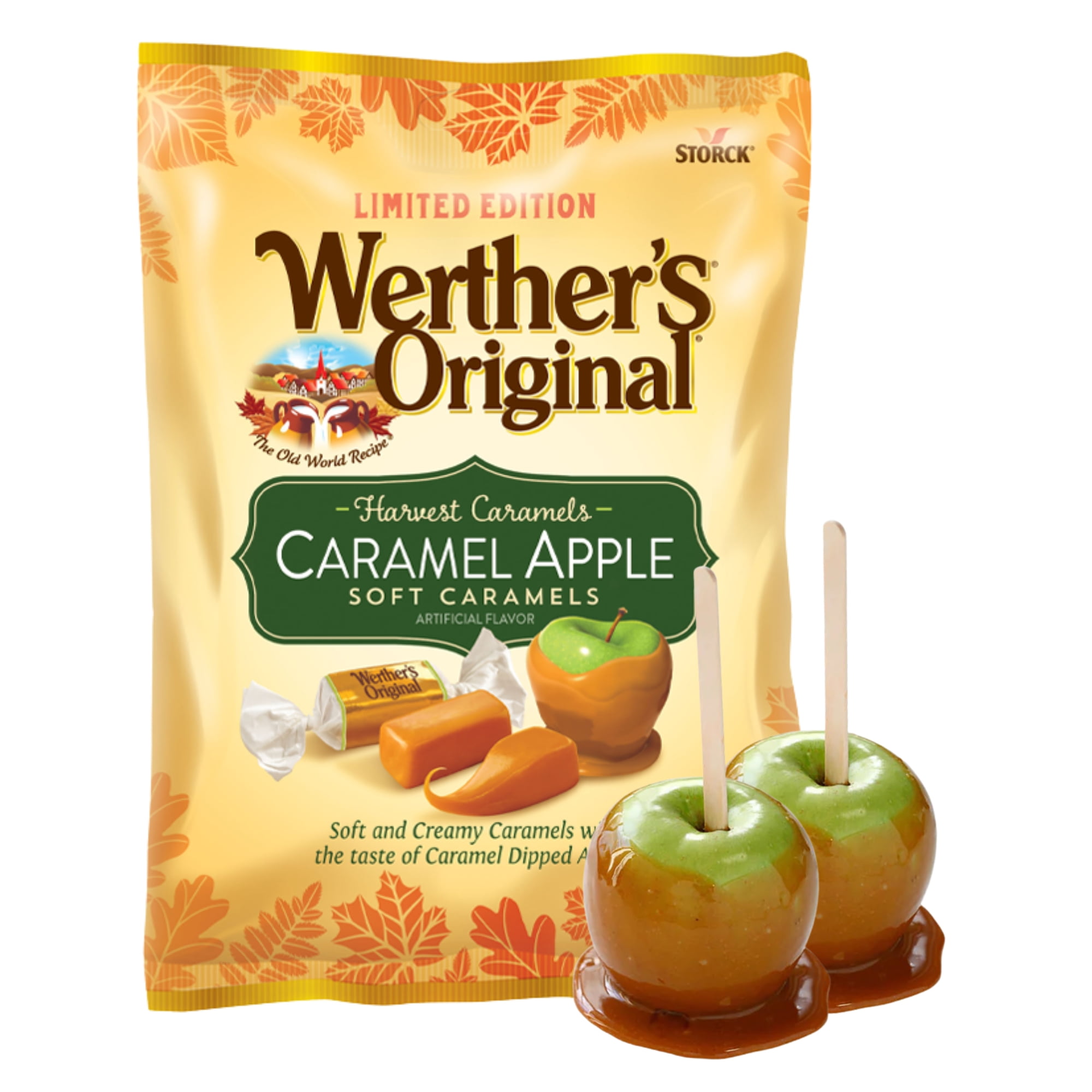 Werther's Original Harvest Apple Caramel Made with Butter Fresh Cream ...