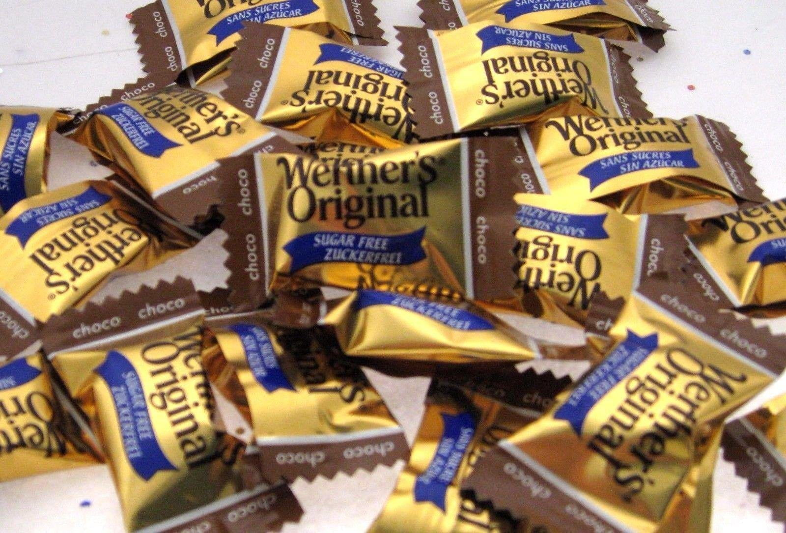 Werther's Sugar Free 8oz Caramel Chocolate Creamy Werthers Hard Candy 1 ...