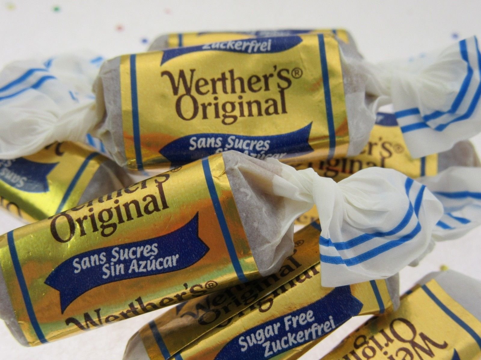 Werther's Sugar Free Creamy Original 16oz Werthers Soft Chewy Candy 1lb ...