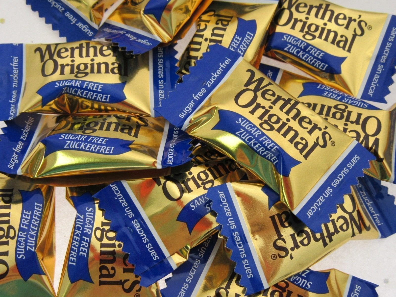 Werther's Sugar Free Creamy Original 8oz Caramels Werthers Hard Candy ...