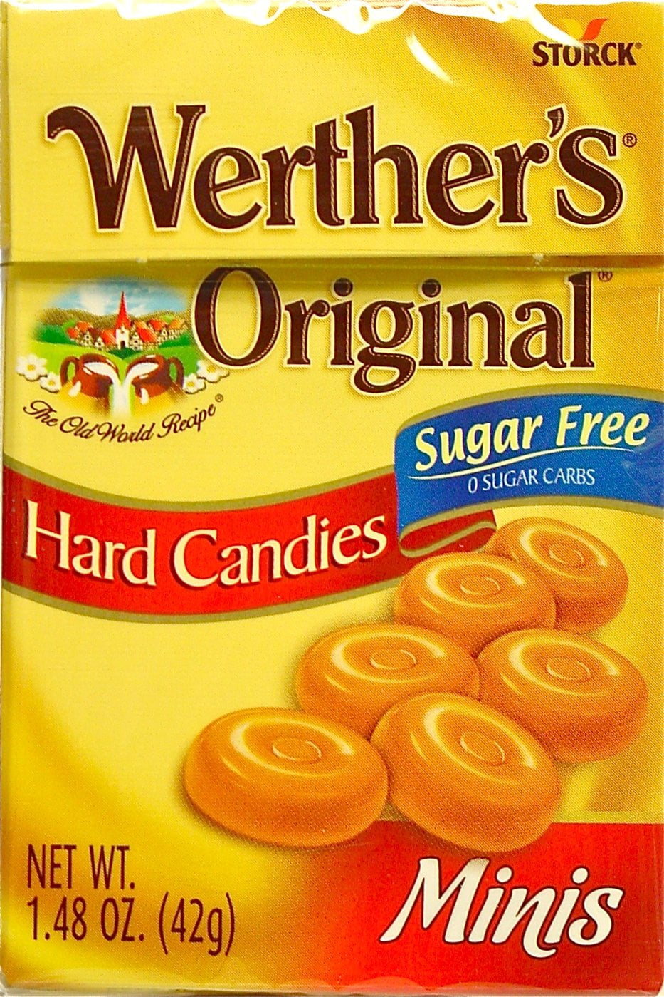 Werther's Sugar Free Minis, Original (Pack of 2) - Walmart.com