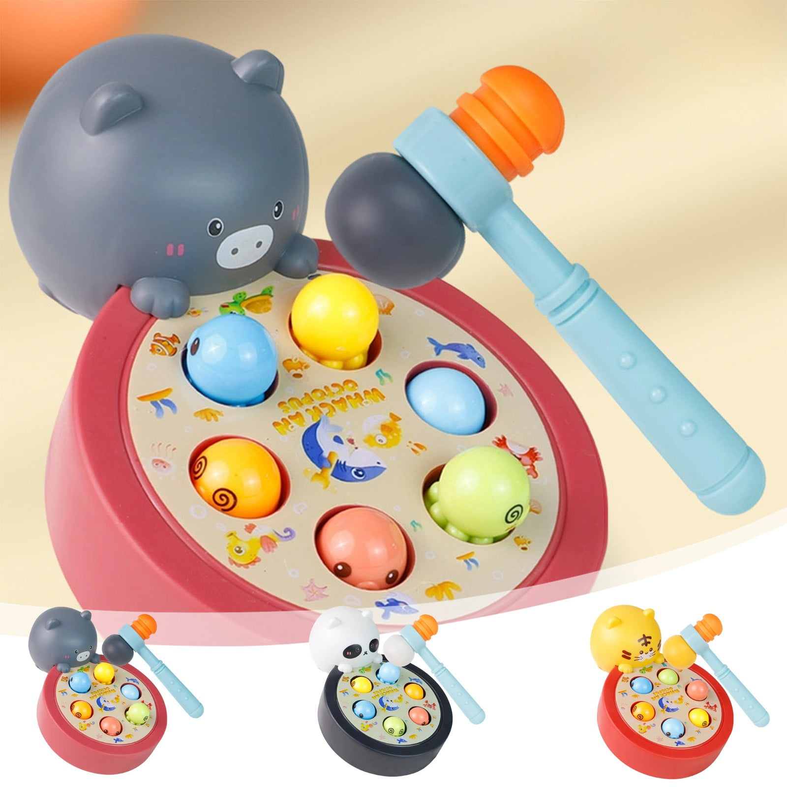 Werulen Under $5 ! Interactive Children Beat a Mole Toy Bright Colors ...