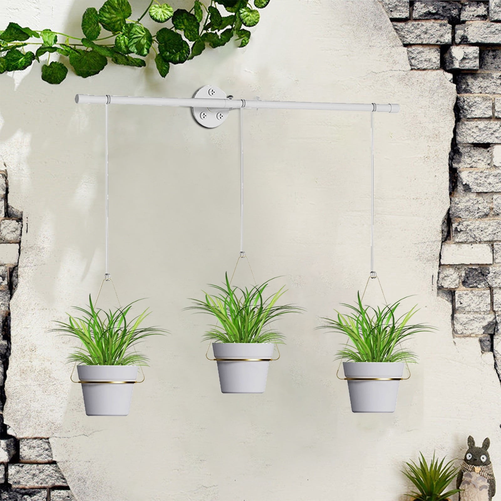 Werulen Under $5 ! Plant Hanger with 3 Hanging Chains Hanging Planters ...