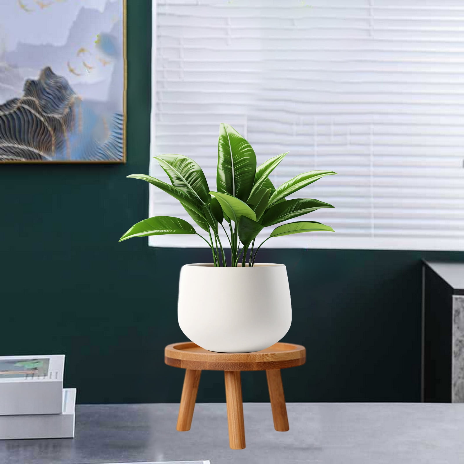 Werulen Under $5 ! Plant Holders Table Plant Display Table Plant ...