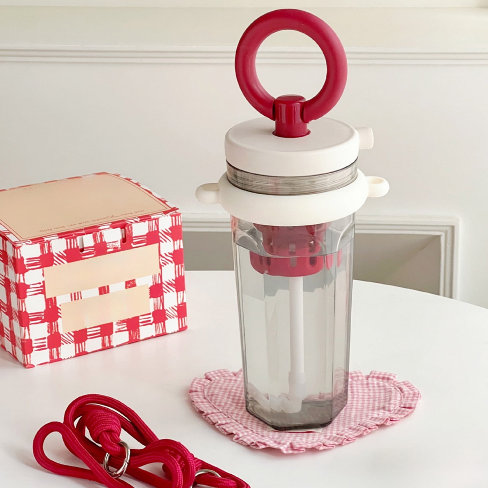 Werulen Under $5 ! Water Bottle For Travel Plastic Water Bottle With ...