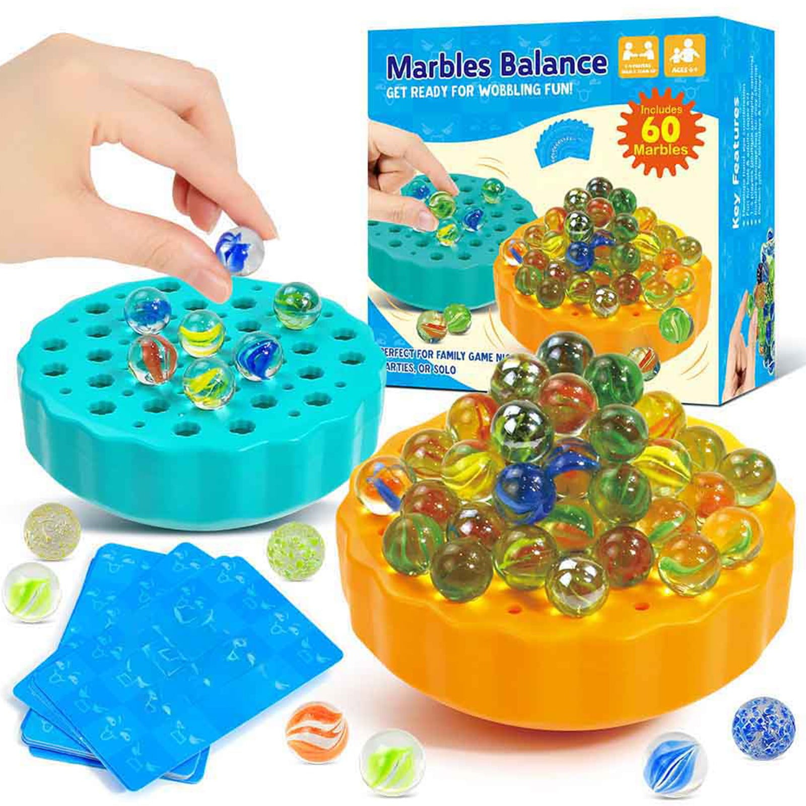 Werulen Under $5 ! Wobble Balancing Stacking Game for Kids Families ...