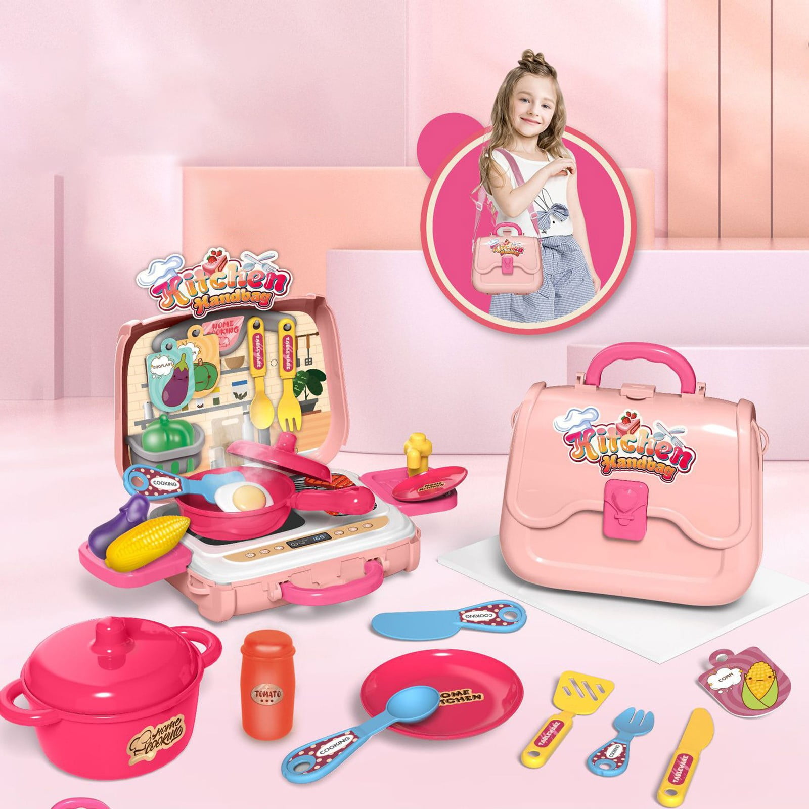 Werulen Baby's Toys Under 2$ Children's Play House Toys Set , Kitchen ...