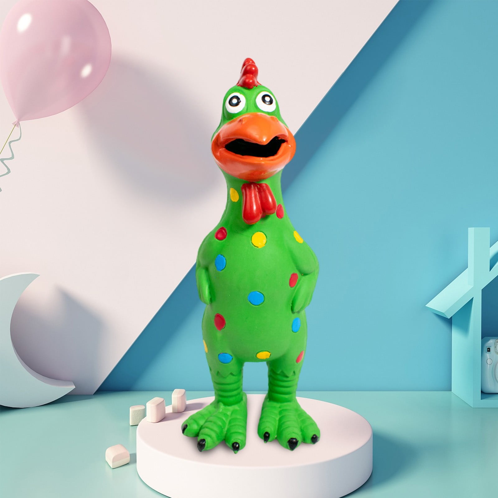 Werulen Clearance Under $ 5 ! Screaming Chicken Toys Funny Rubber ...