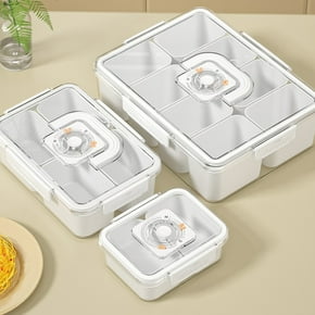 Divided Glass Container