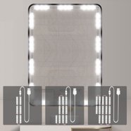 Emlimny Hollywood LED Vanity Mirror Light Bulbs, Stick-on Dimmable ...