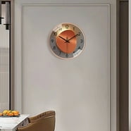 Better Homes & Gardens Light Tan and Black Round Tabletop Clock with ...