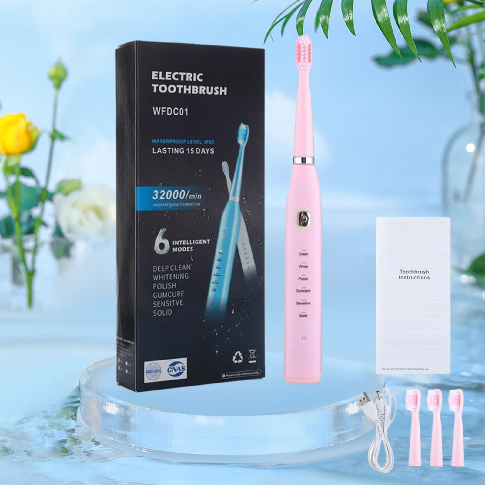 Werulen Electric Toothbrush Adults Off Electric Toothbrush ...