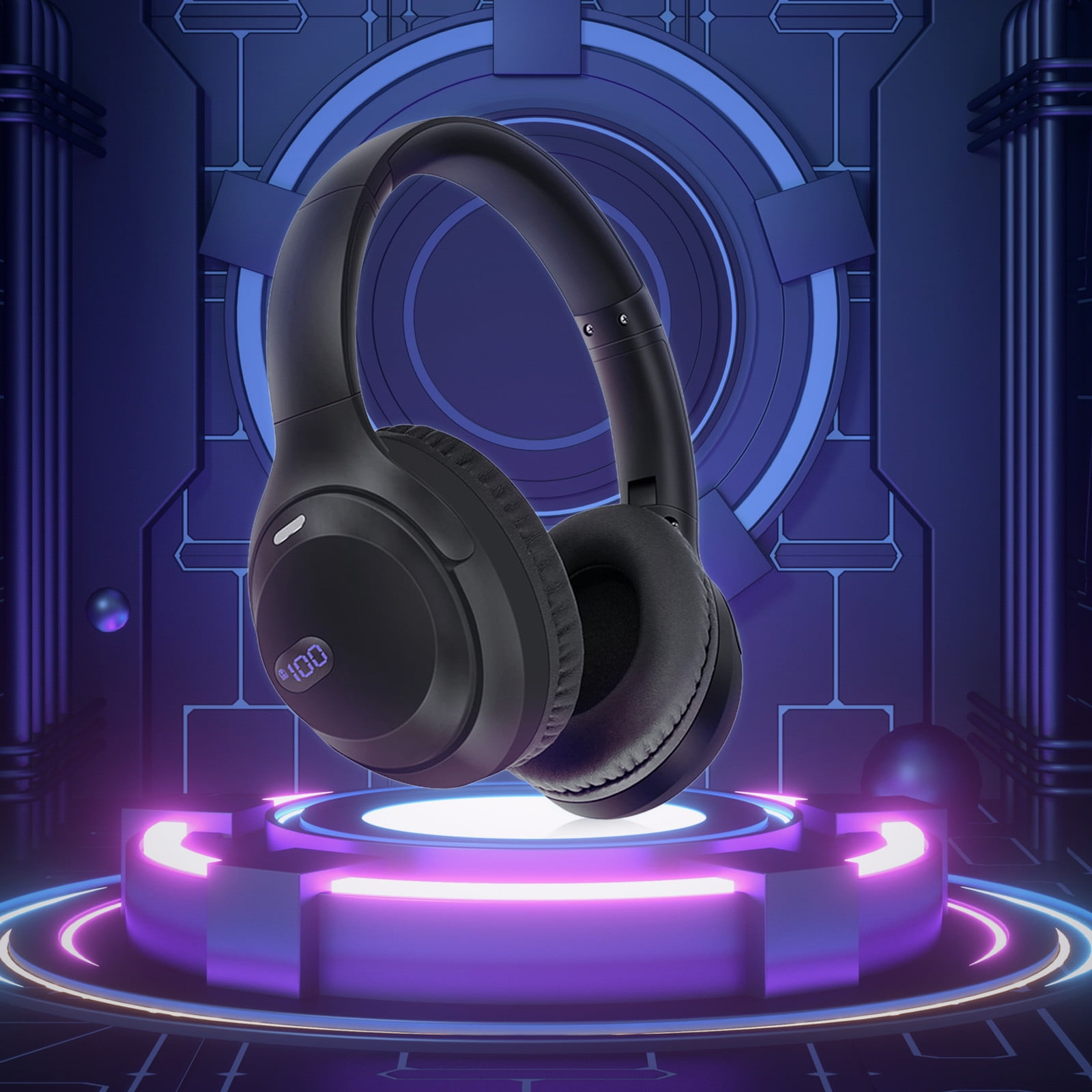 Werulen Noise Isolating Bluetooth Headphones Headworn Wireless ...