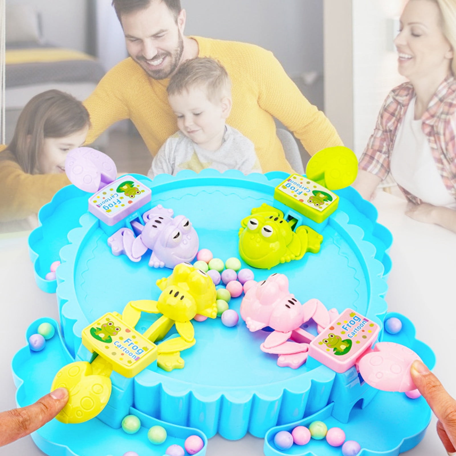 Werulen Baby's Toys Clearance Hungry Frogs Eating Beans Children Board ...