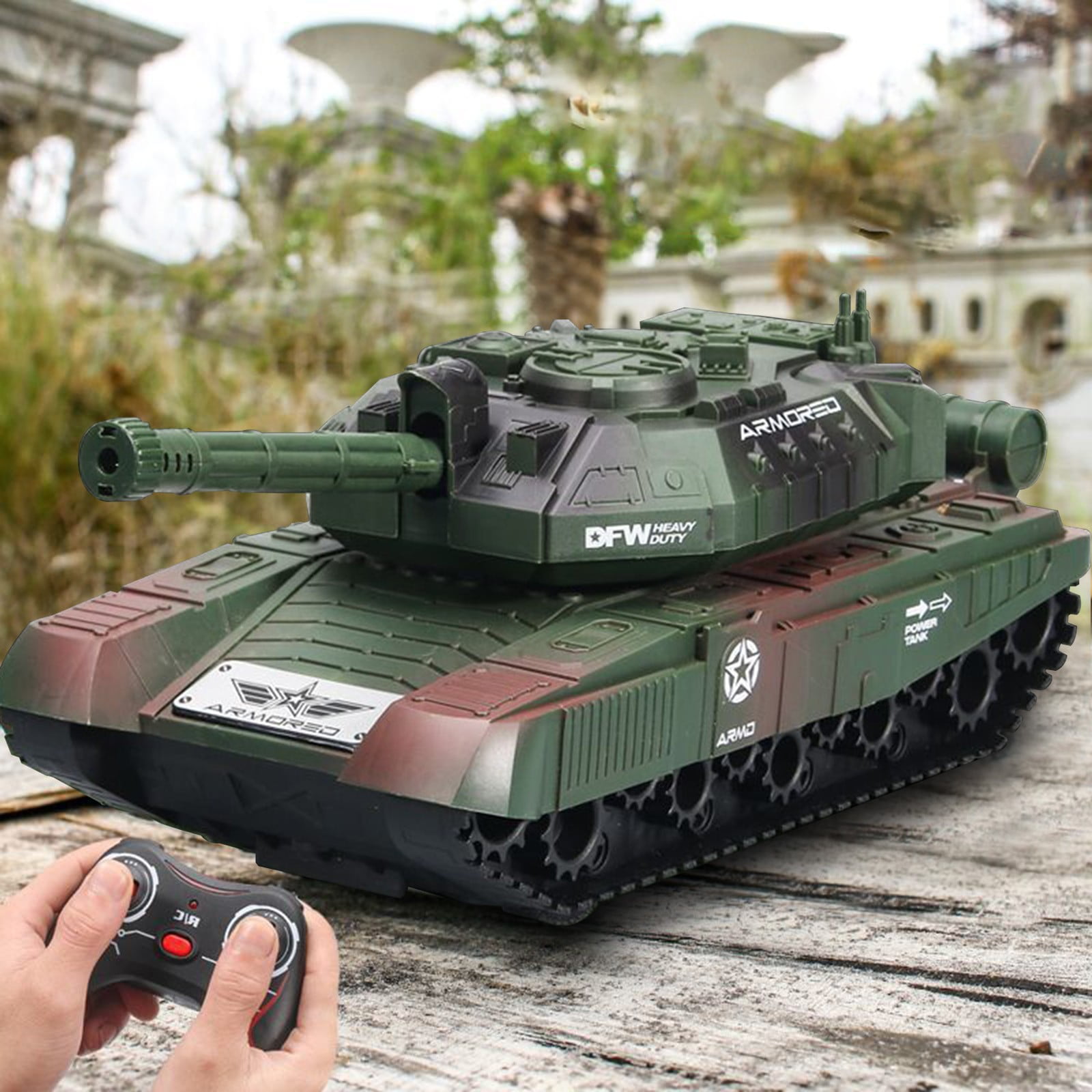 Werulen Toys for Kids Clearance Children's Remote Control Tank Car ...