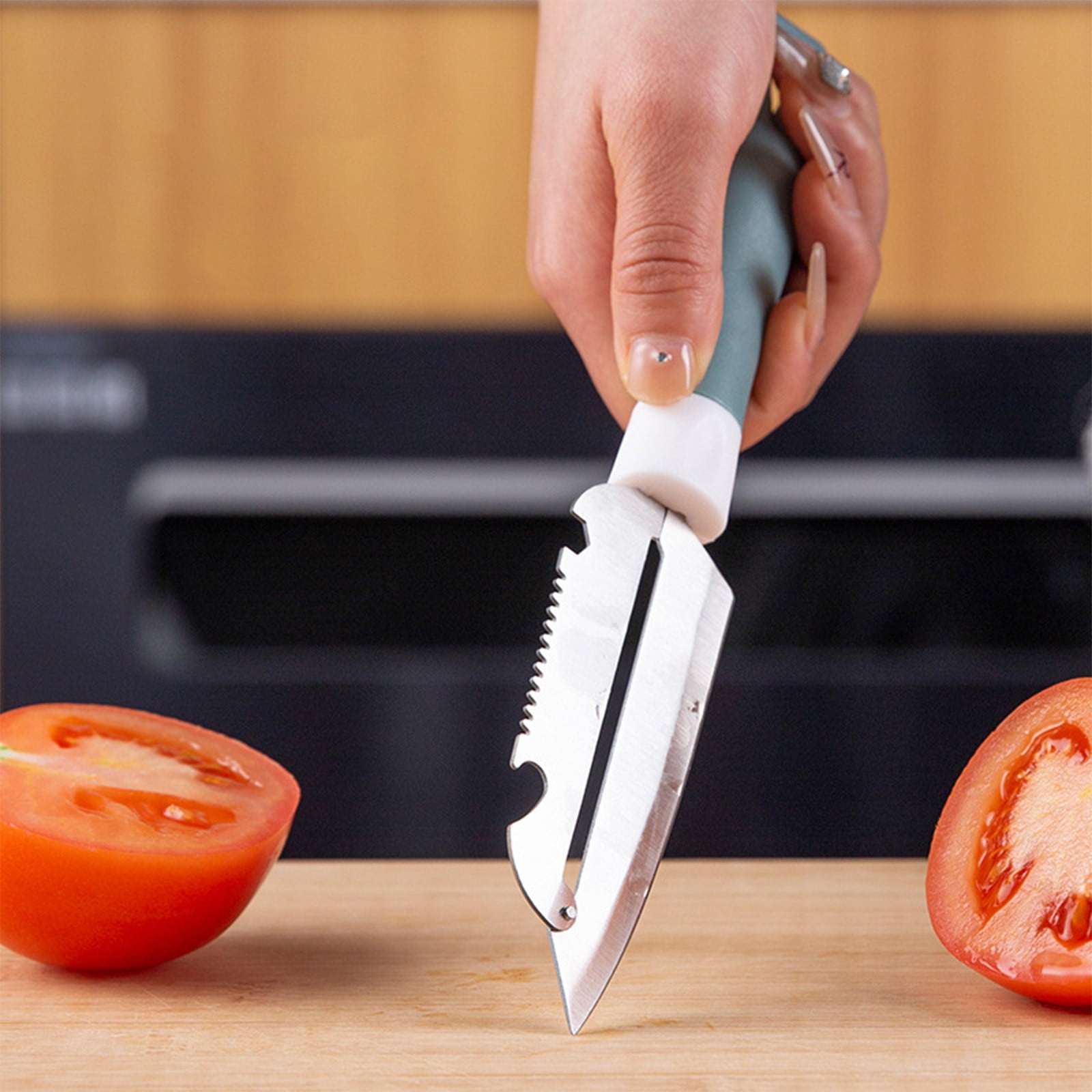 Werulen Utensils Kitchen Under 2$ Kitchen Tools Sugarcane Peeler Knife ...