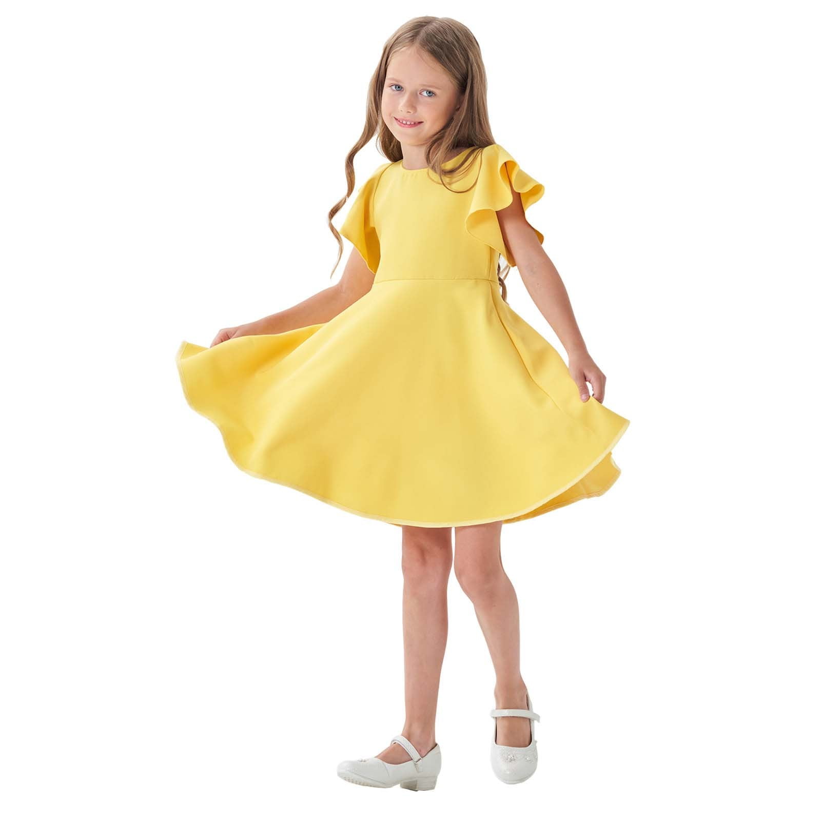 Weryoung Girls Children Mesh Dress Dress Stylish Little Girl Dress ...