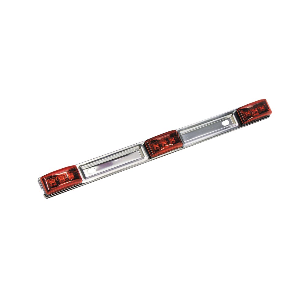 Wesbar Light Bar LED Red Lens - Walmart.com