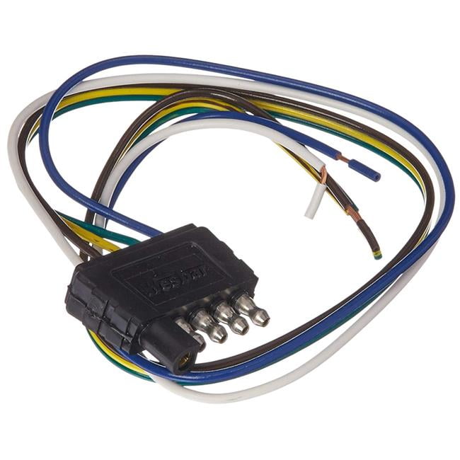 Wesbar Wiring Connector, 5-Way Trailer End, 18 in. Length Wire ...