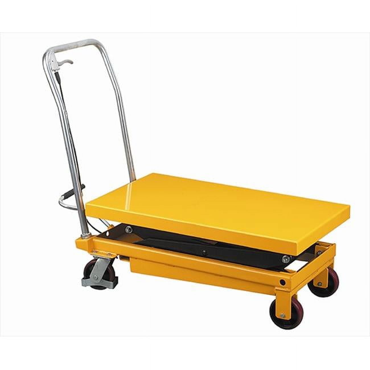 Wesco 260204 Double Scissors High Lift Table 770 Lb - 51 in. Raised ...