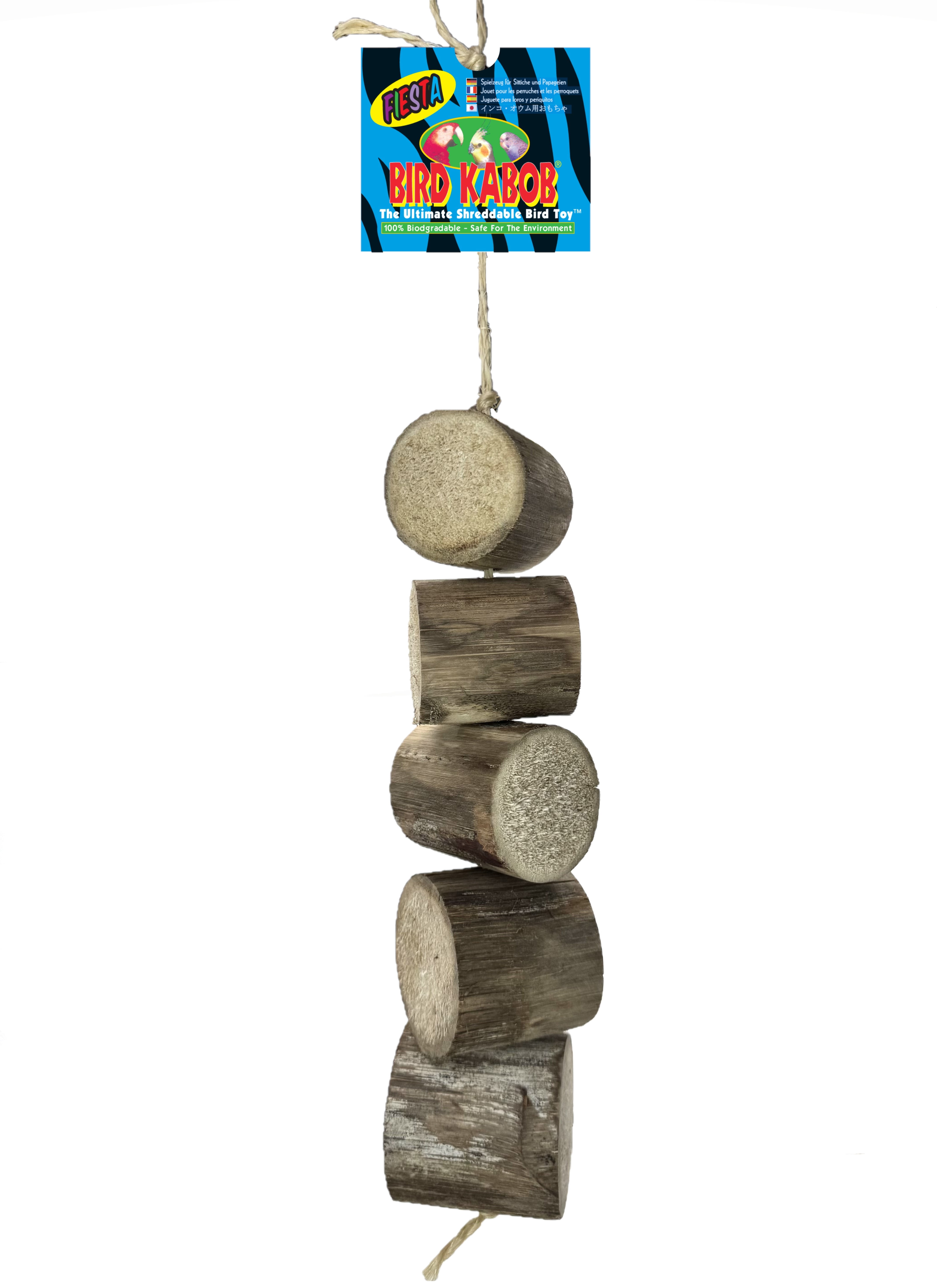 Bird Kabob® Fiesta - The Ultimate Shreddable Bird Toy™ - Walmart.com