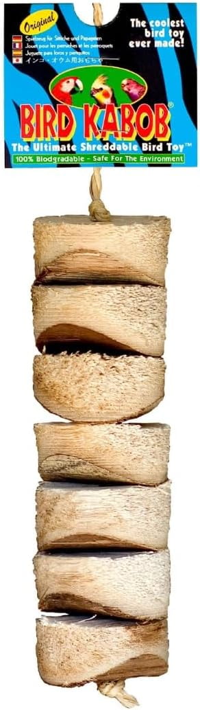 Wesco Pet Original Bird Kabob Shreddable Bird Toy, 2 Pack - Walmart.com