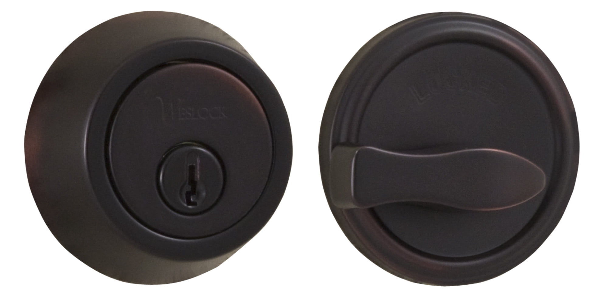 Weslock 00671-1-1SL23 600 Series Single Cylinder Deadbolt with ...