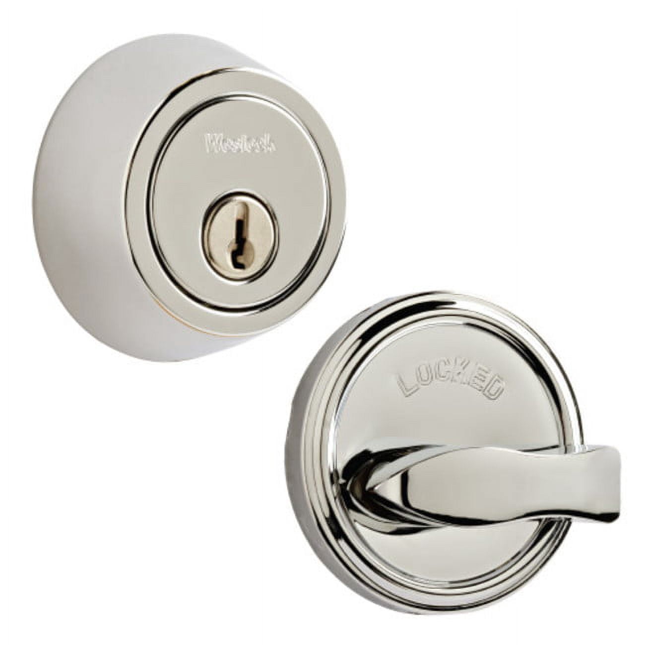 Weslock 00671-6-6SL23 600 Series Single Cylinder Deadbolt with ...