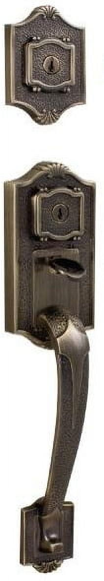 Weslock 01313-A--002D Colonial Exterior Active Dual Cylinder Handleset ...