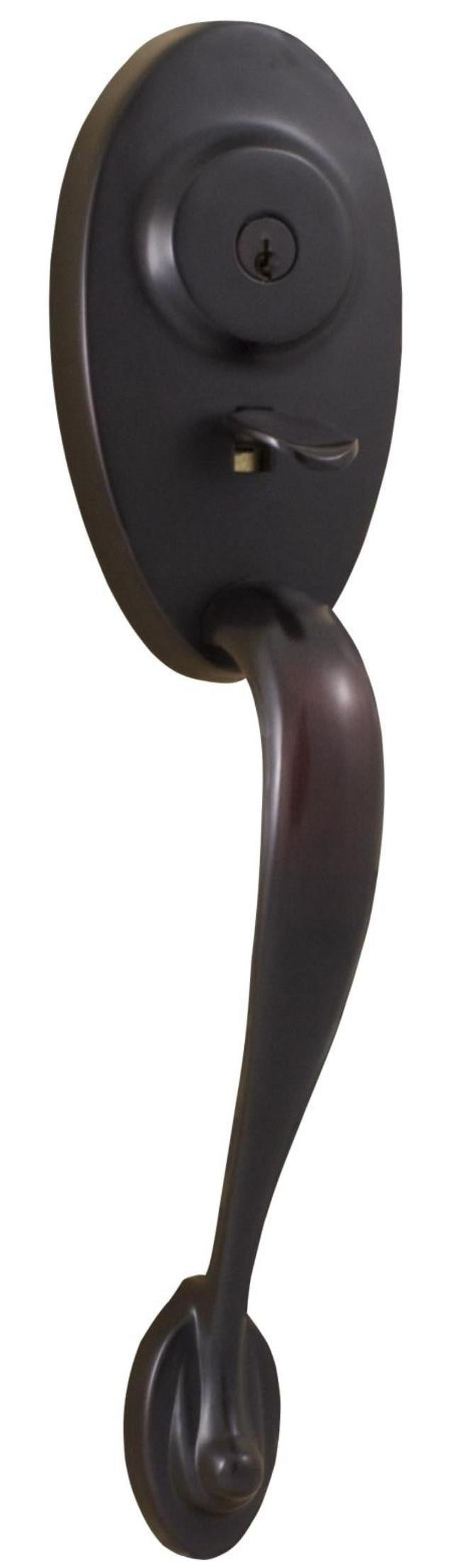 Weslock Lexington Interconnected Dummy Handleset, Oil Rubbed Bronze ...
