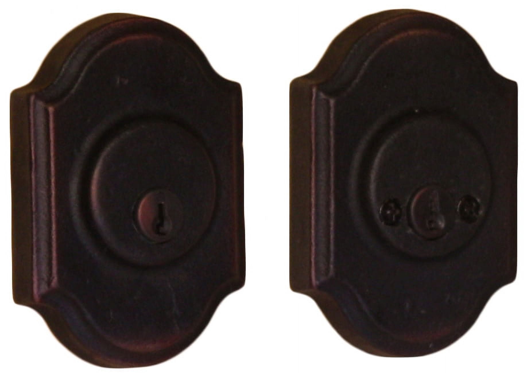 Weslock 07572-1-1SL23 Premiere Double Cylinder Deadbolt with Adjustable ...
