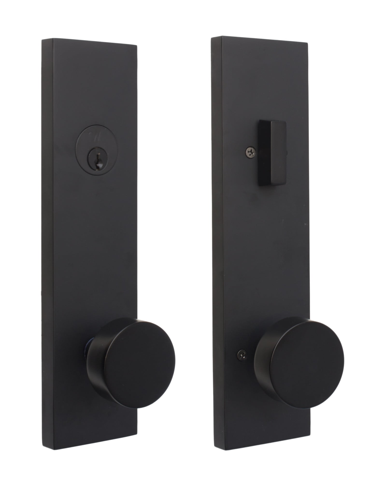 Weslock 066214242SL2D Addy Deadbolt Keyed One Side Handle Set with Mesa ...