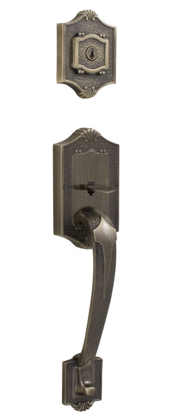 Weslock Colonial Exterior Active Handleset with Adjustable Latch ...