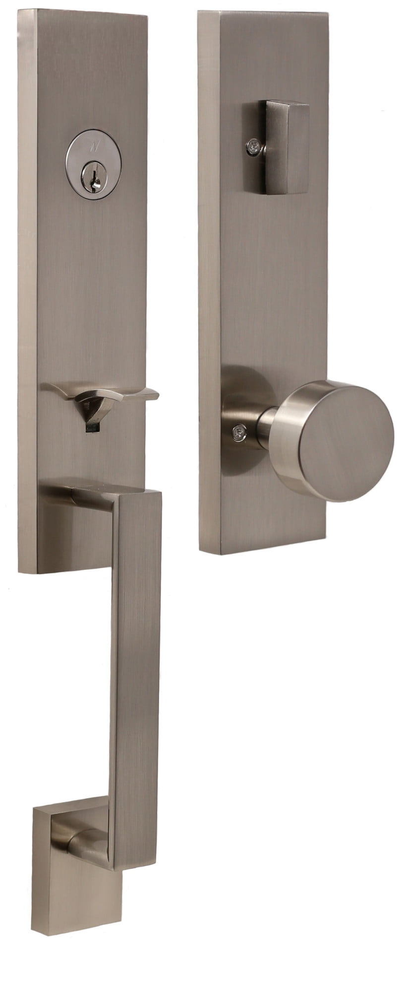 Weslock 02870-N4NSL2D Leighton Deadbolt Keyed One Side Handle Set with ...
